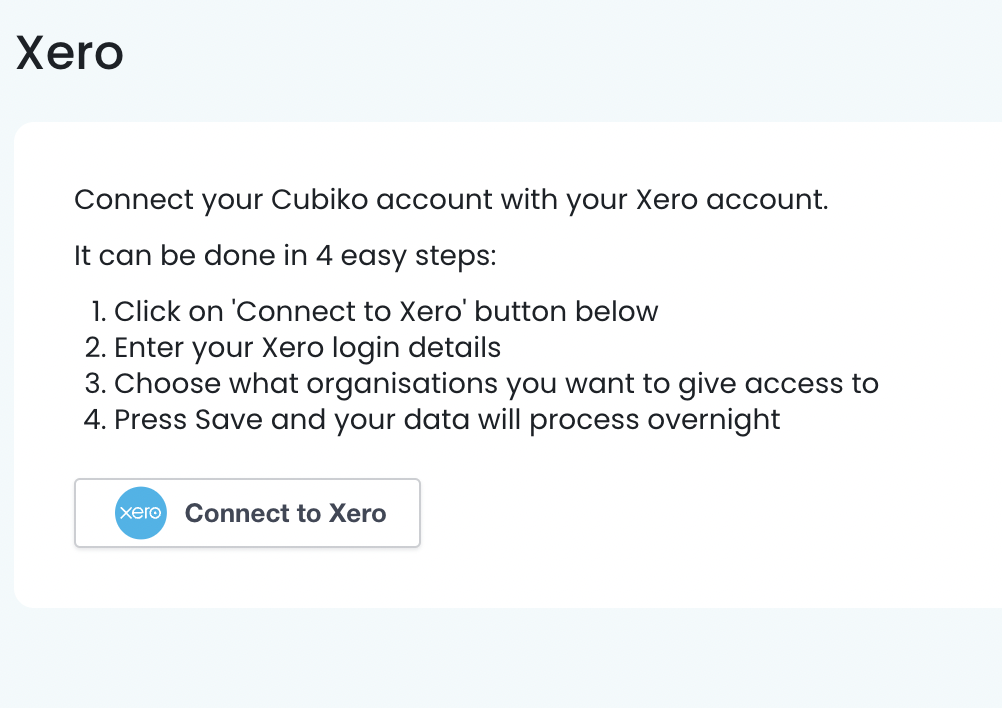 Integration setup - Xero, Tanda, BetterConsult, & Lyrebird