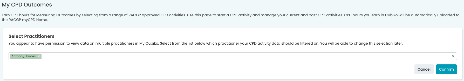 My CPD Outcomes