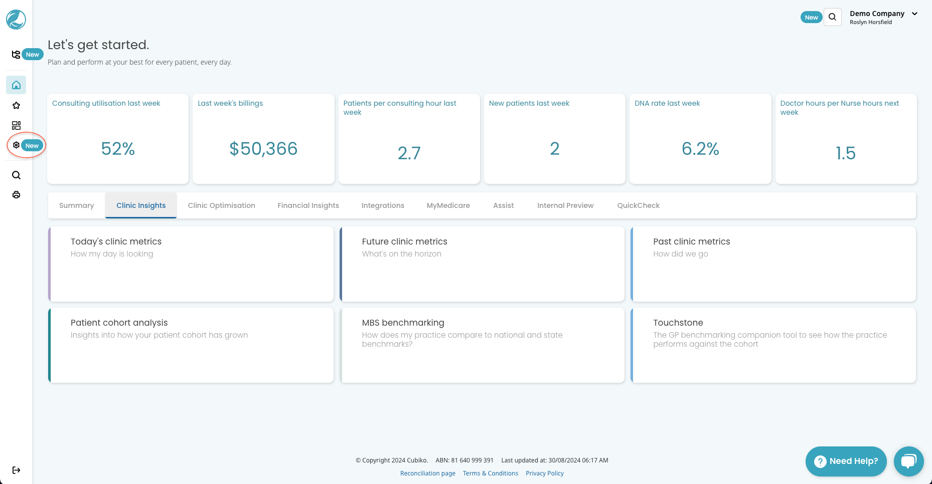 Bp & MD - Completing Cubiko Settings