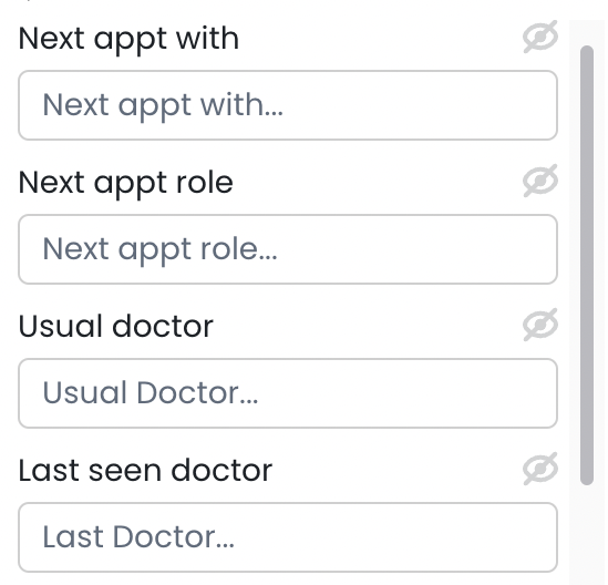 Health Assessment Items (75+, 715, 40-49 Diabetes, 45-49, 699 and item ...
