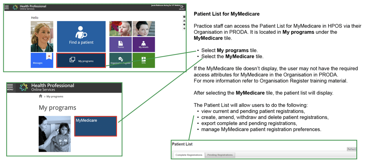MyMedicare - Guide to exporting and importing the CSV patient list into ...