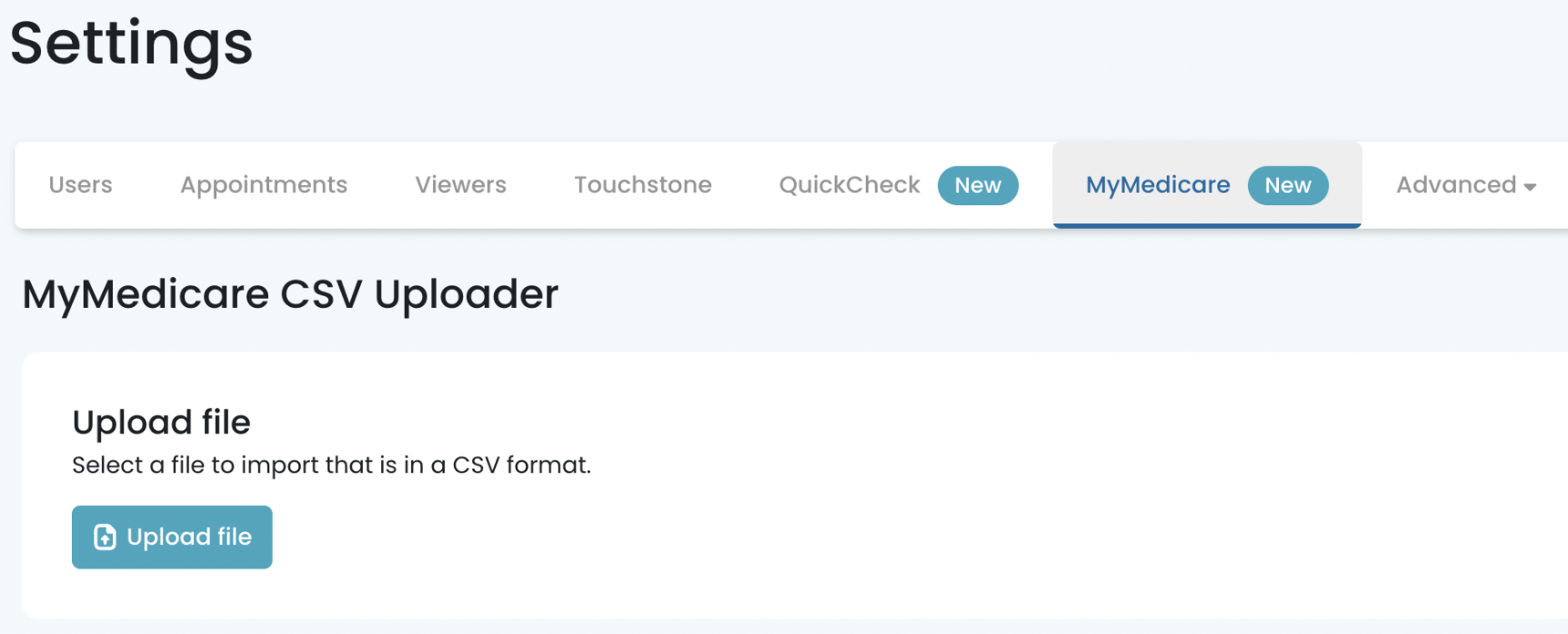 MyMedicare - Guide to exporting and importing the CSV patient list into Cubiko