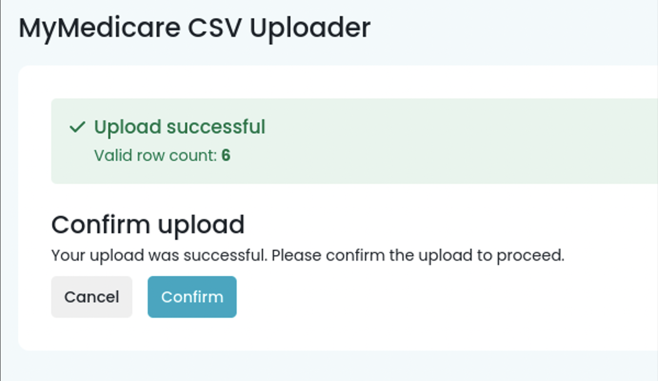 MyMedicare - Guide to exporting and importing the CSV patient list into Cubiko