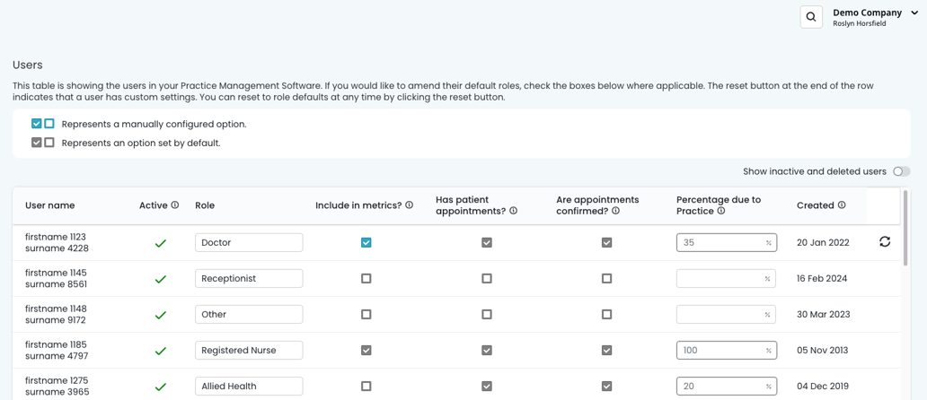 Bp & MD - Completing Cubiko Settings
