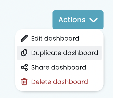 Setting up My Dashboards